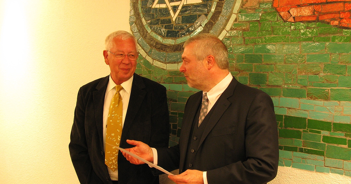 Preis der CJA Bern an Walter Weibel - Universität Luzern