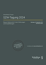 SZW-Tagung 2024 - Universität Luzern