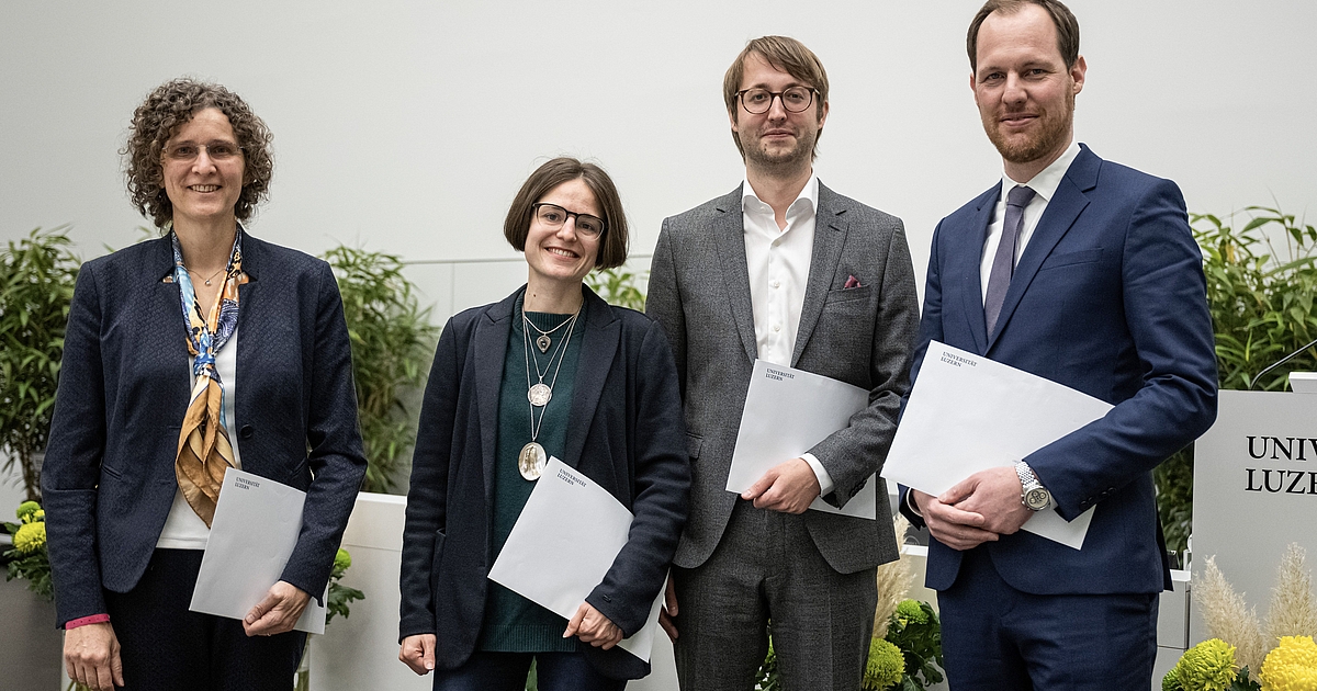 Dissertationspreis für Anne Beutter - University of Lucerne